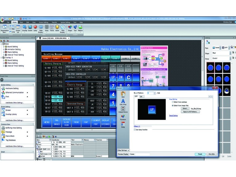 V-SFT Configuration Software - V-SFT HMI Software | Fuji Electric Corp ...