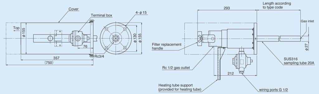Flue Gas Analyzer System (ZSU) | Fuji Electric Corp. of America