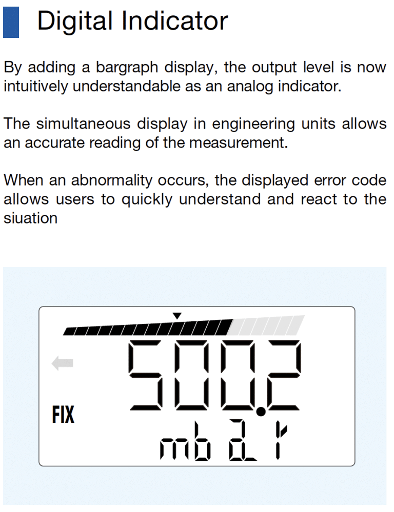 Differential Pressure Transmitters (FKC) | Fuji Electric Corp. of America